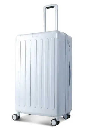 HEDGREN Nostos Glossy Large Spinner Suitcase - Aither Blue