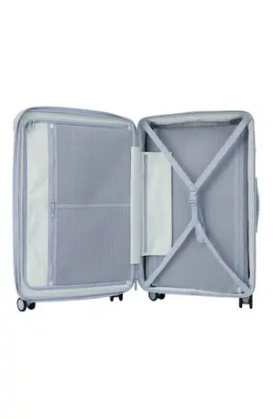 HEDGREN Nostos Glossy Large Spinner Suitcase - Aither Blue