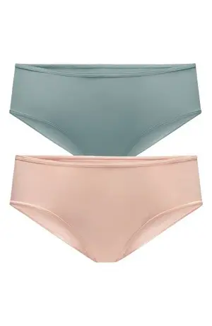 THIRDLOVE Assorted 2-pack 24/7® Classic Hipsters Mystic/ballet
