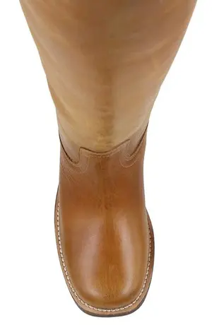 ZIGI High Boot - Tan Leather