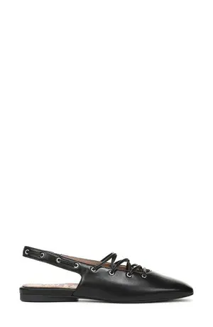 Naturalizer Cove Slingback Flat - Black Leather