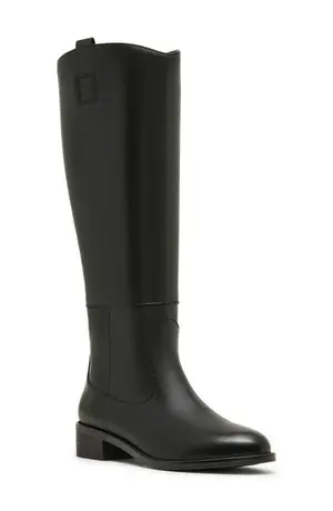 Blondo Carolena Waterproof Knee High Boot Black Leather