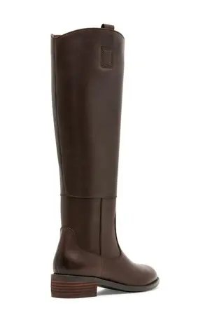 Blondo Carolena Waterproof Knee High Boot - Chocolate Leather
