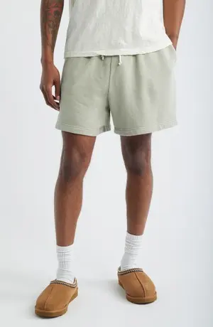 ELWOOD Relaxed Sweat Shorts - Sage