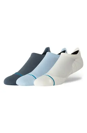 Stance The Solid Light 3-pack Tab Ankle Socks