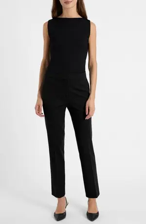 Santorelli Ranna Straight-leg Ankle Pant