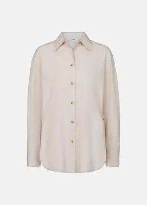 Vince Cotton Button-front Shirt