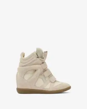 Isabel Marant Étoile Bekett Suede Sneakers - Ecru