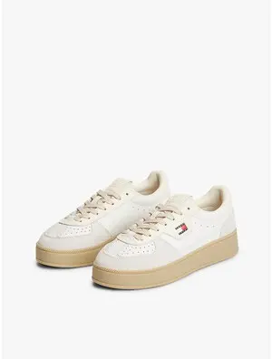 Tommy Hilfiger Leather Platform Sneaker