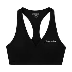 Sporty & Rich Logo Sports Bras
