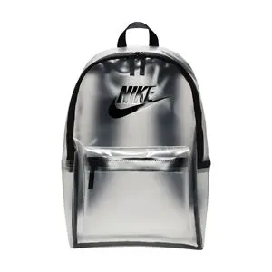 Nike Heritage Crystal Backpack 'clear/black/black - Silver