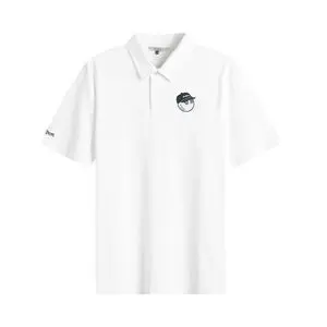 MALBON Fairway Baldwin Polo Shirt - White