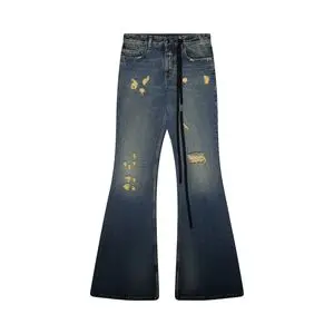 ANN DEMEULEMEESTER Toos 5-pocket Bootcut Trousers