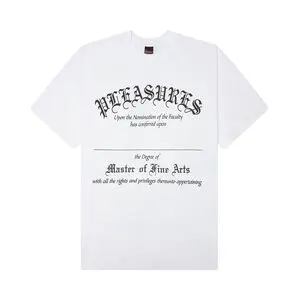 PLEASURES Degree T-shirt - White
