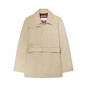 Alexander McQueen Belted Jacket 'pale Beige - Tan
