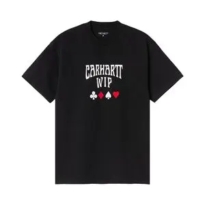 Carhartt Work In Progress Short-sleeve Deck T-shirt - Black