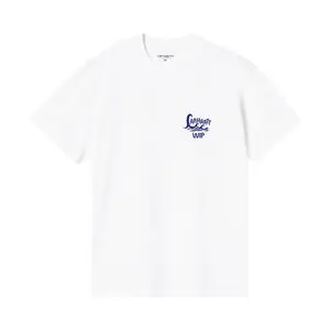 Carhartt Work In Progress Short-sleeve Waves T-shirt - White