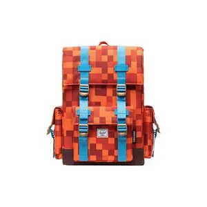 Herschel Supply Co. X Minecraft 29l Cube Little America Backpack 'orange Block