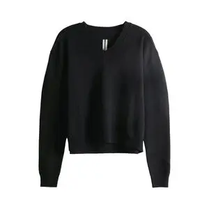 Rick Owens Tommy V Neck - Black