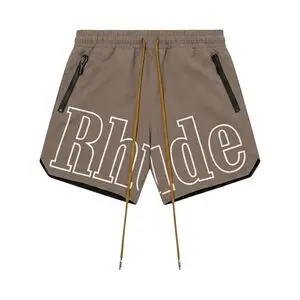 Rhude Rh Logo Shorts 'taupe