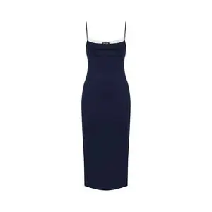 Miu Miu Jersey Stretch Abito 'bleu
