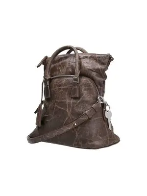 MAISON MARGIELA Mini Handbag "5 Ac Soft - Brown