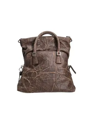 MAISON MARGIELA Mini Handbag "5 Ac Soft - Brown