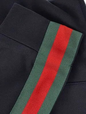Gucci Zip Hoodie "web" Silk
