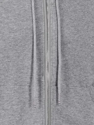 Thom Browne Zip Hoodie "4-bar