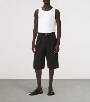 ALLSAINTS Lyocell-linen Marko Shorts