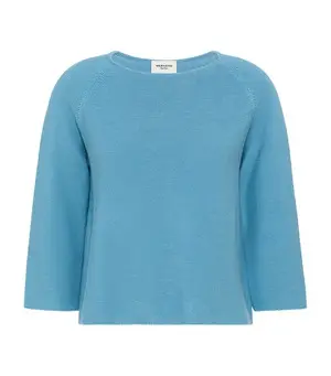 Max Mara Cotton Boat-neck Sweater