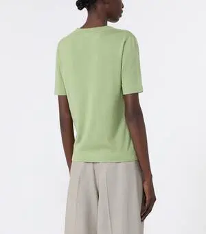 Max Mara Wool-silk Knit Top