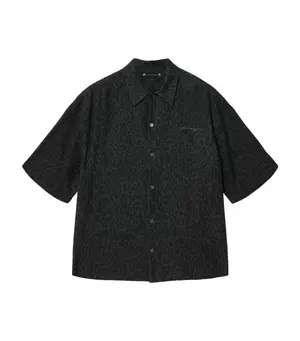 ALLSAINTS Organic Cotton-linen Leopardo Shirt