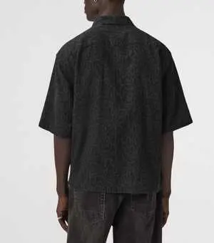 ALLSAINTS Organic Cotton-linen Leopardo Shirt