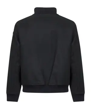 Stone Island Logo Patch Zip-up Jacket