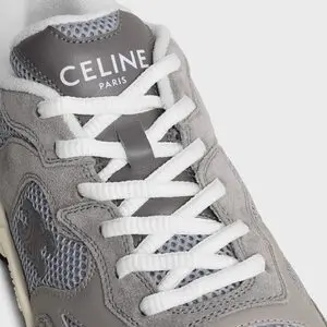 Celine Runner Sneakers In Calfskin, Suede Calfskin, And Mesh