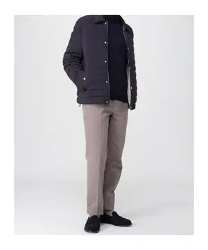 Brunello Cucinelli Padded Shirt Jacket With Press-stud Fastening