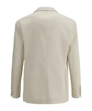 Brunello Cucinelli Single Breasted Long Sleeved Blazer