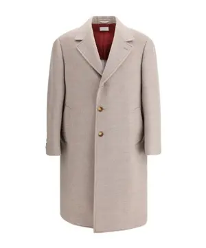 Brunello Cucinelli Lapel Long Sleeve Coat