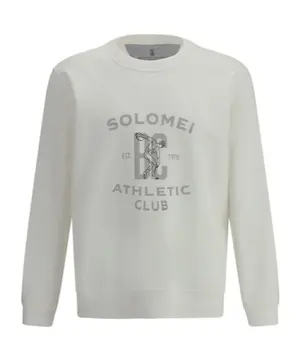 Brunello Cucinelli Long Sleeve Crewneck Sweatshirt - No