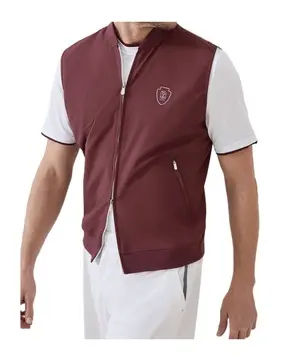 Brunello Cucinelli Zip-front Logo Vest