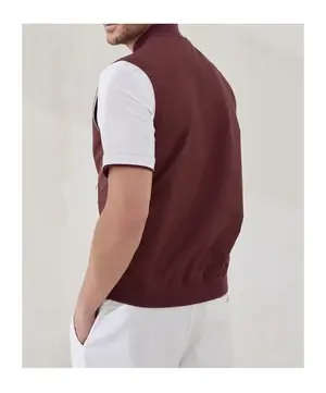 Brunello Cucinelli Zip-front Logo Vest