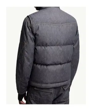 Moncler Krachan Down Denim Vest