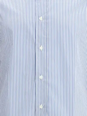 Brunello Cucinelli Striped Poplin Shirt