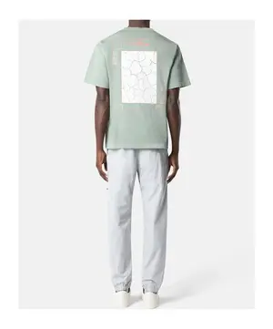 Stone Island Logo Printed Crewneck T-shirt
