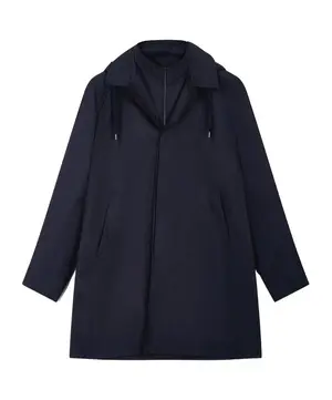 Herno Hooded Parka - Navy Blue