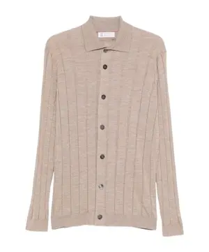 Brunello Cucinelli Knitted Cardigan - Nude