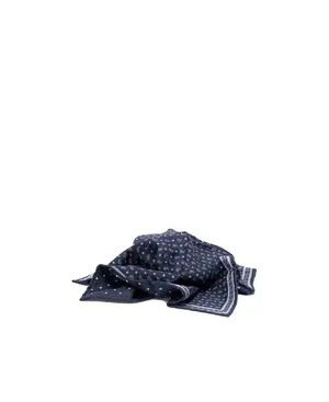 Brunello Cucinelli Paisley-print Silk Pocket Square - Black