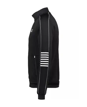 EA7 Logo Long Sleeve Zipper Sweater