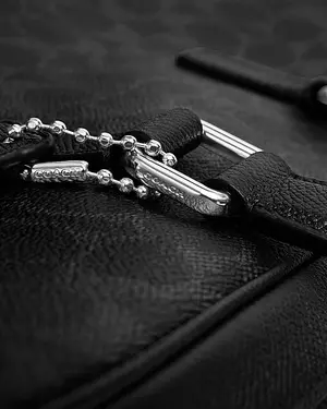 COACH Caden Zip Patterned Briefcase